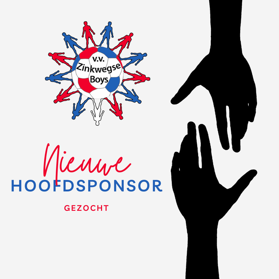 Nieuwe hoofdsponsor gezocht | Zinkwegse Boys